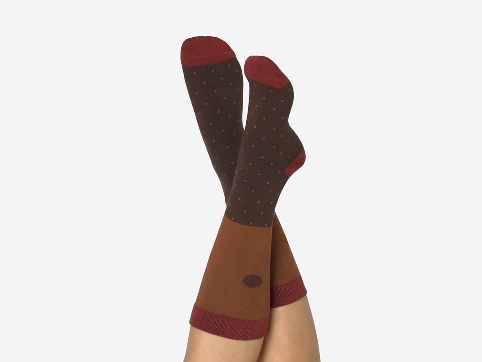 Girl Power Socks- Brown - Nathan & Co.