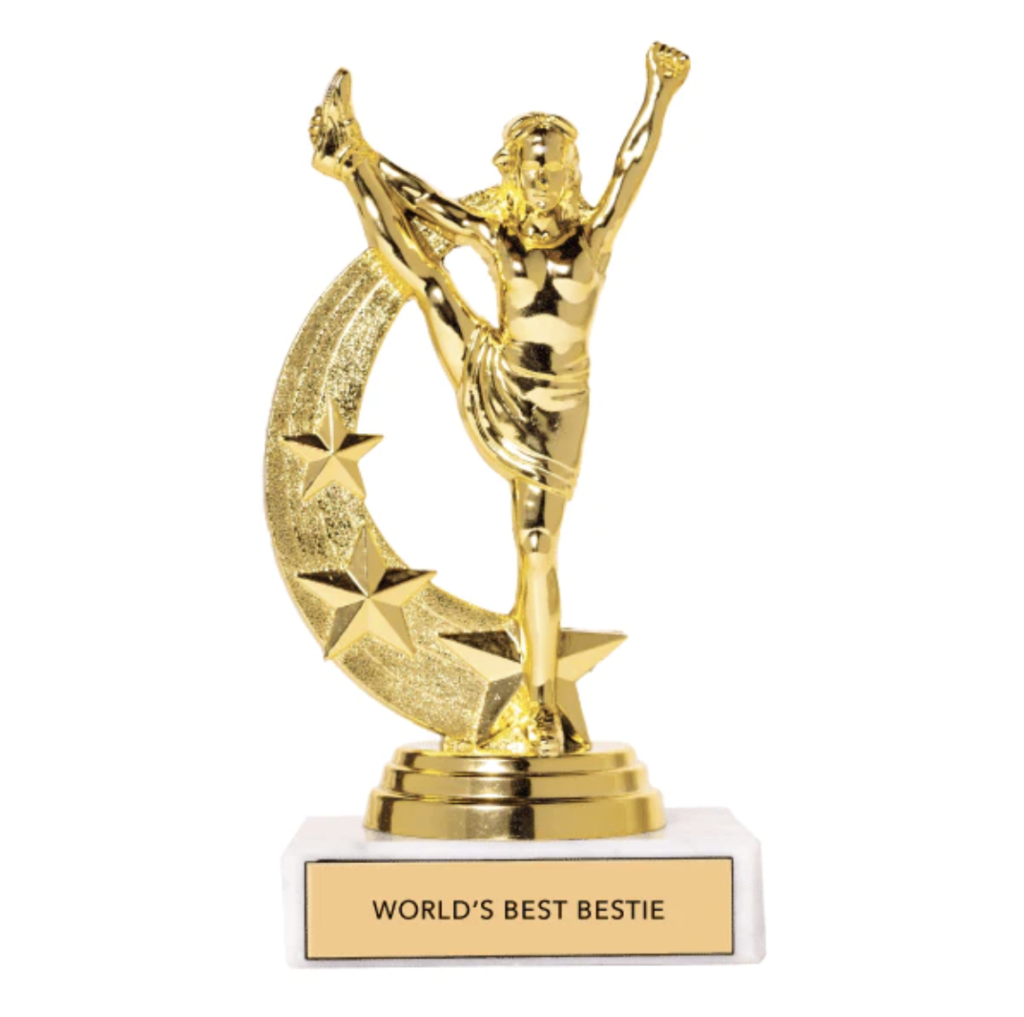 Worlds Best Bestie Trophy - Nathan & Co.